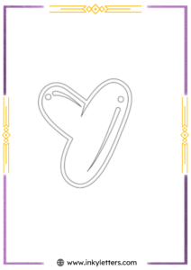 Free Printable Bubble Letter Y - Inky Letters