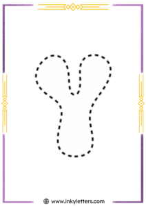 Free Printable Bubble Letter Y - Inky Letters